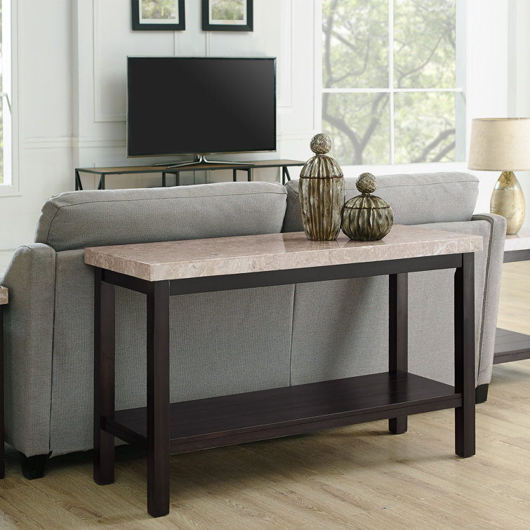 wayfair marble console table